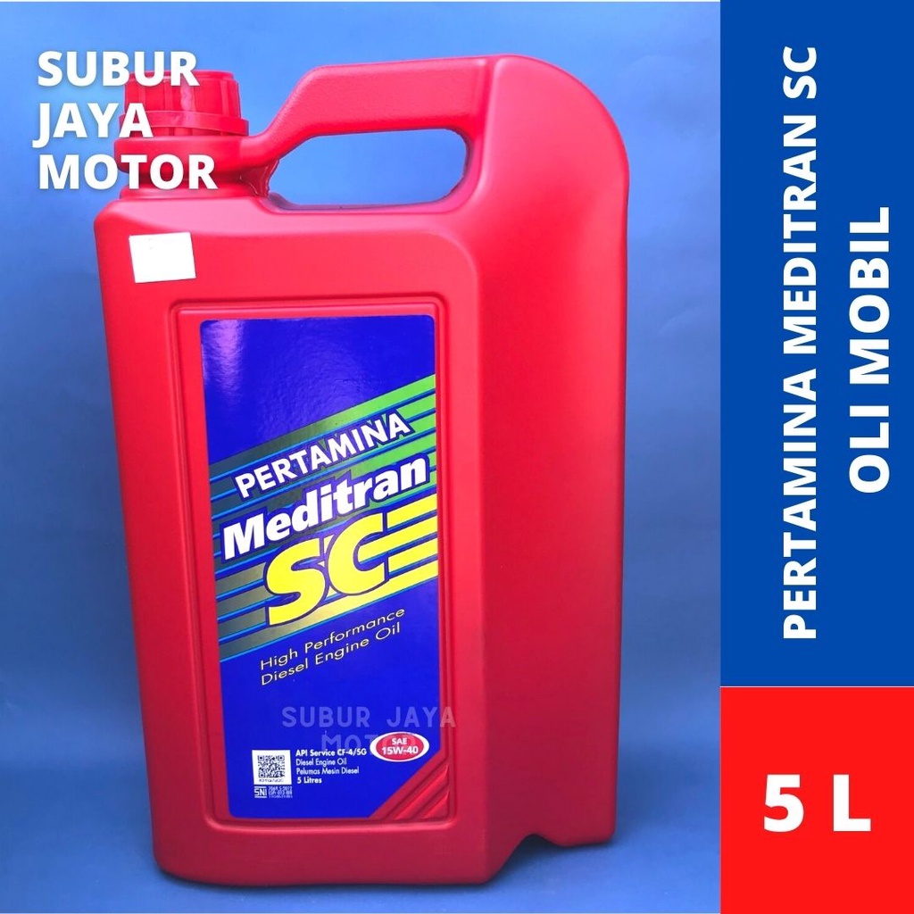 Jual PERTAMINA Meditran SC Sae 15w-40 Oli Pelumas Mesin Mobil Diesel ...