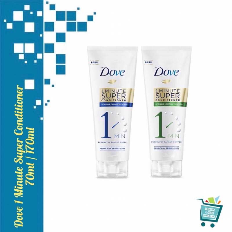 Jual Dove 1 Minute Super Conditioner Intensive Hairfall Treatment ...