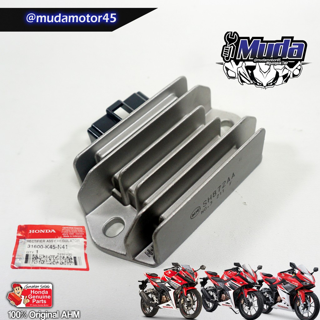 Jual KIPROK 4 SOKET CBR150R LED REGULATOR RECTIFIER COMP 31600-K45-N41 ALL NEW CBR 150 K45G K45N ...