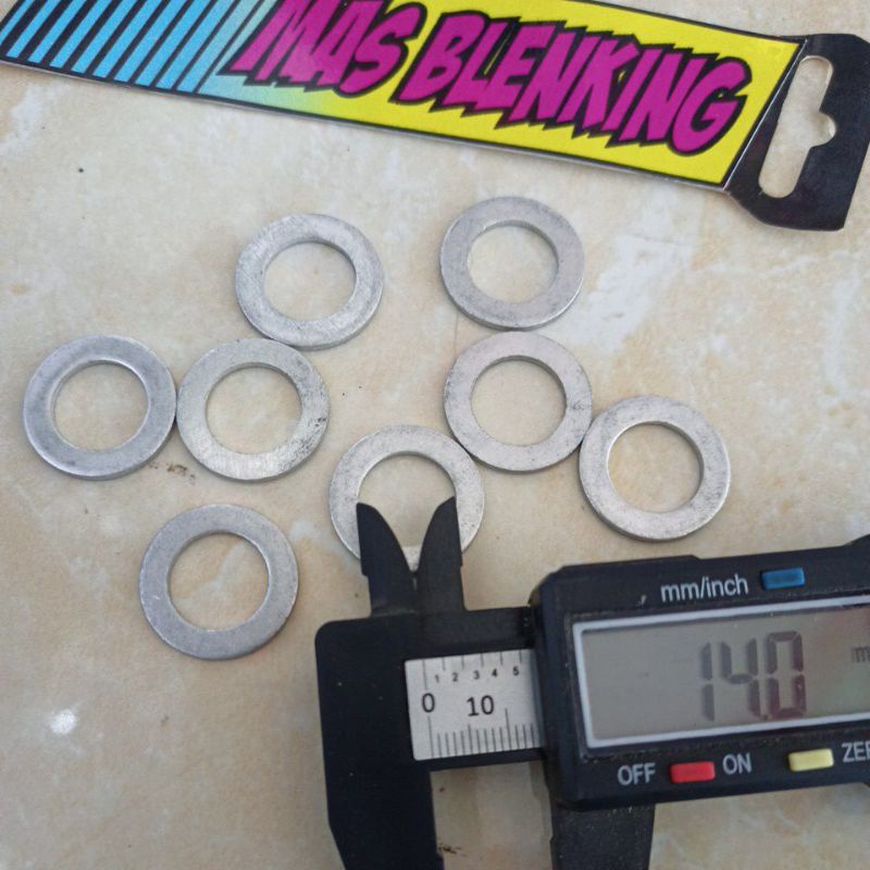 Jual Ring Oli Besar Aluminium M14 | Shopee Indonesia