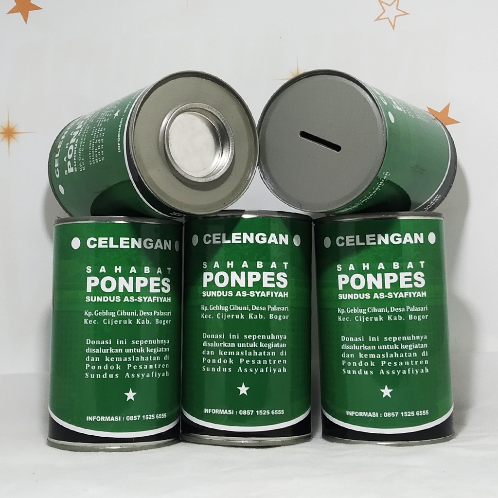 Jual Kencleng Infaq Sedekah & Wakaf Masjid Yayasan / Celengan Gambar ...