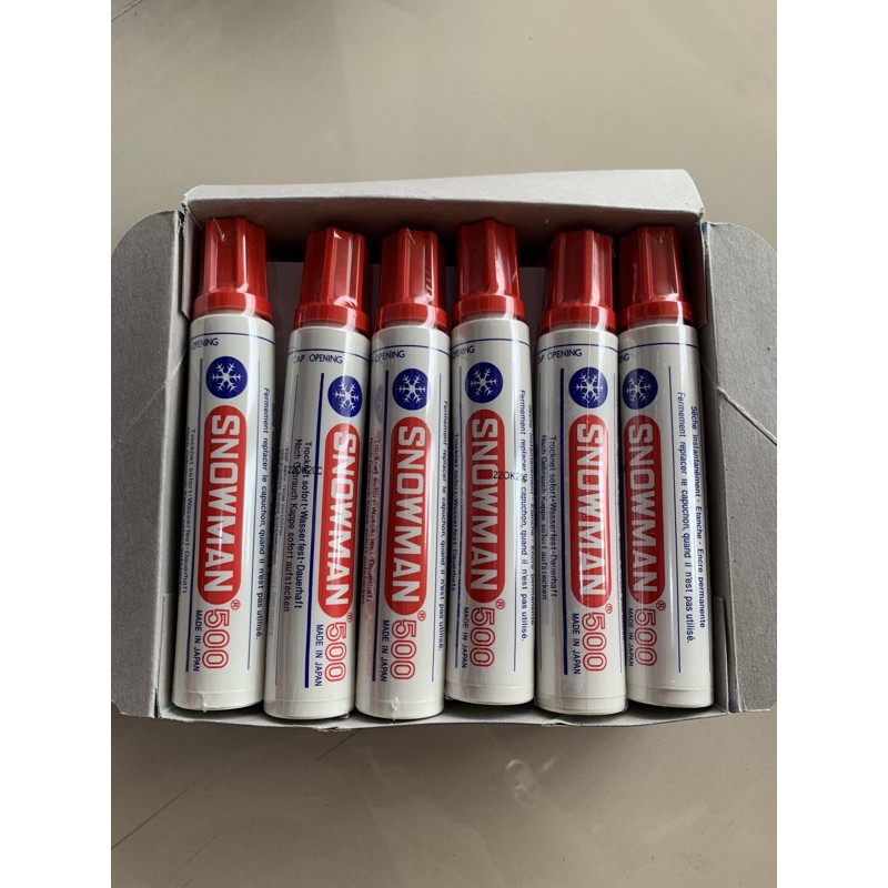 Jual Spidol / Marker Snowman Jumbo J-500 / (1pcs) | Shopee Indonesia