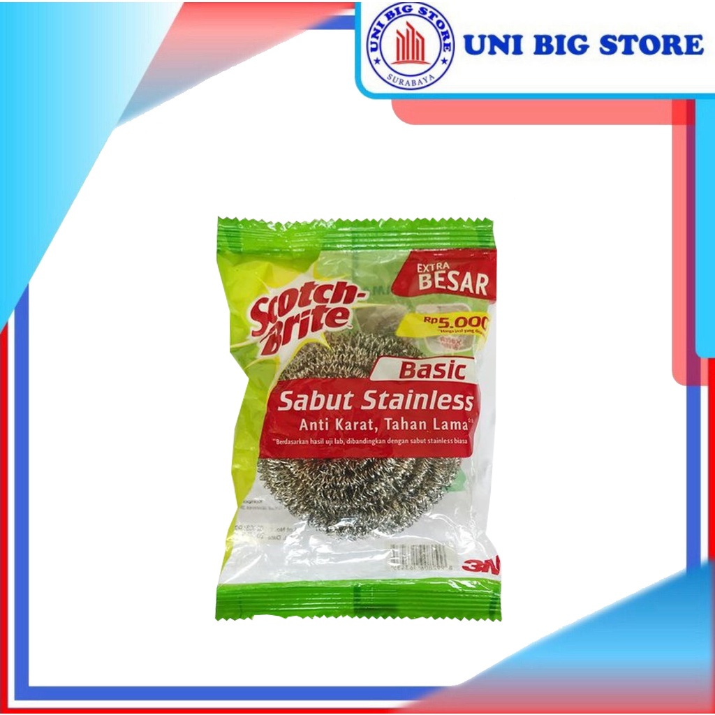 Jual Scotch Brite Sabut Stainless 3M Sabut Kawat Cuci Piring | Shopee ...
