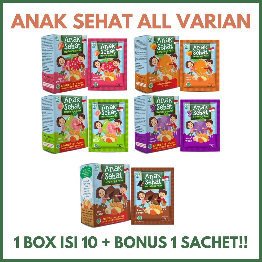 Jual Jamu Anak Sehat Sidomuncul Sido Muncul Meningkatkan Nafsu Makan ...