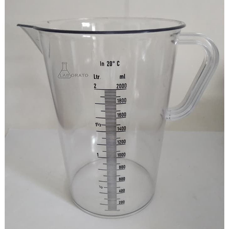 Jual GELAS UKUR BEAKER PMP 2000 ML VS1547 | Shopee Indonesia