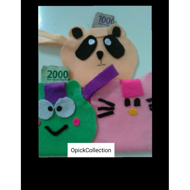 Jual Dompet flanel karakter | Shopee Indonesia