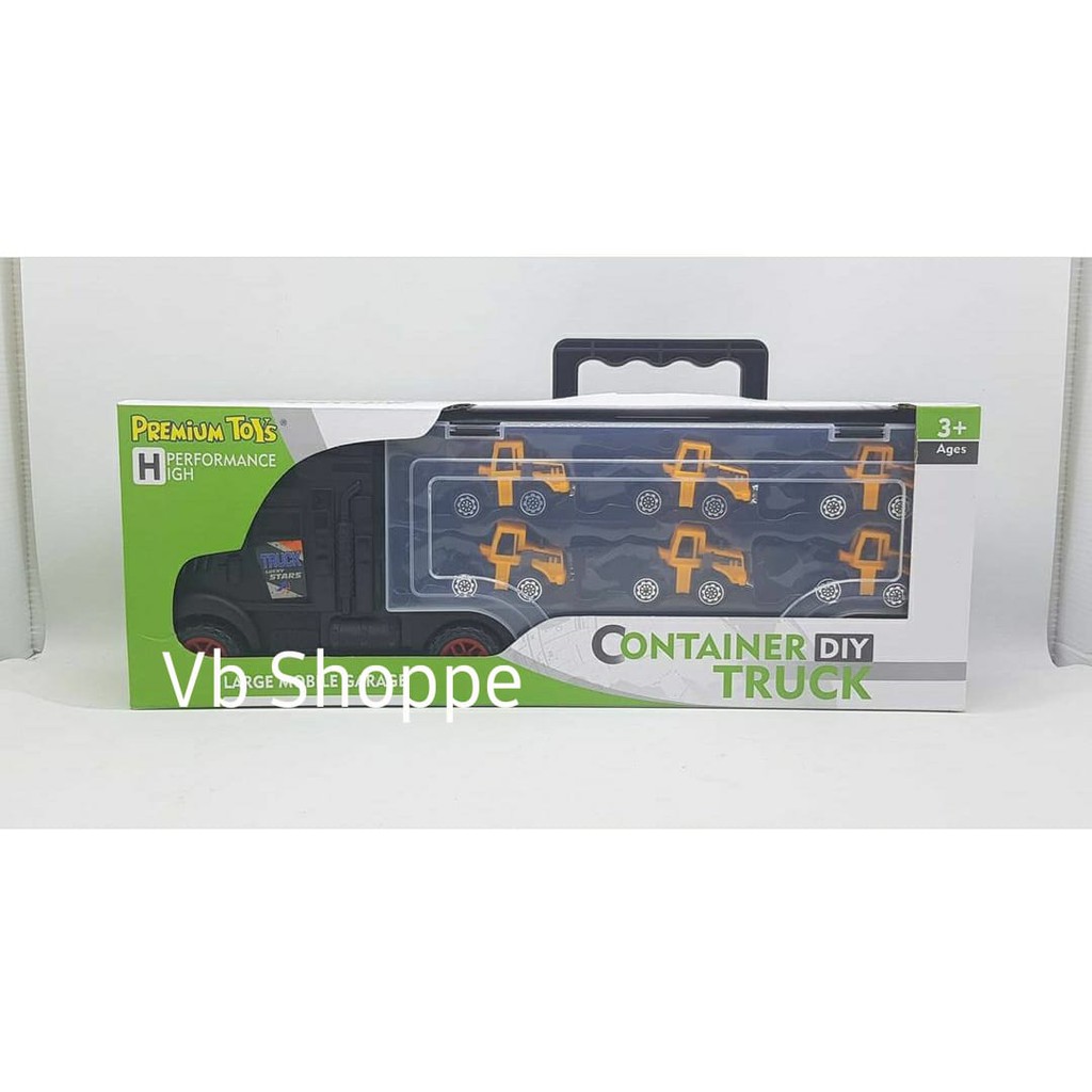 Jual Mainan truk kontainer construction container diy isi 6pc ...