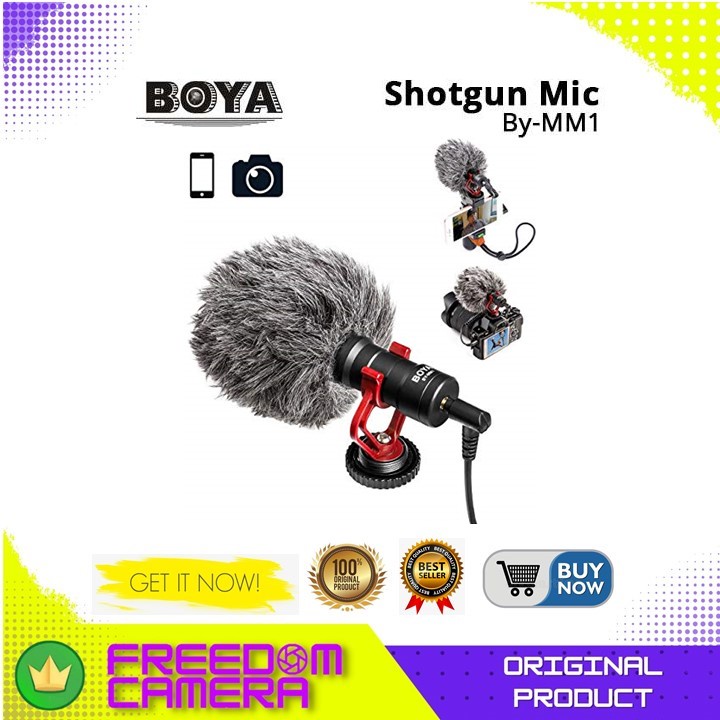 Jual Boya BY-MM1 Microphone | Shopee Indonesia