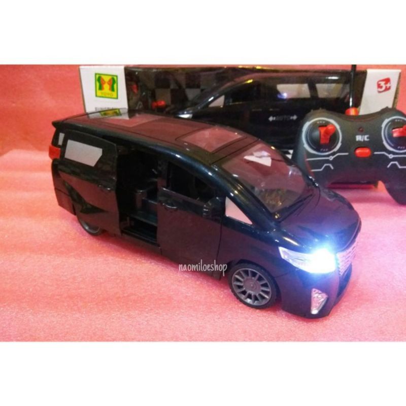 Jual Mainan Mobil Alphard Mobil Remote Control Alphard Bisa Buka Tutup ...