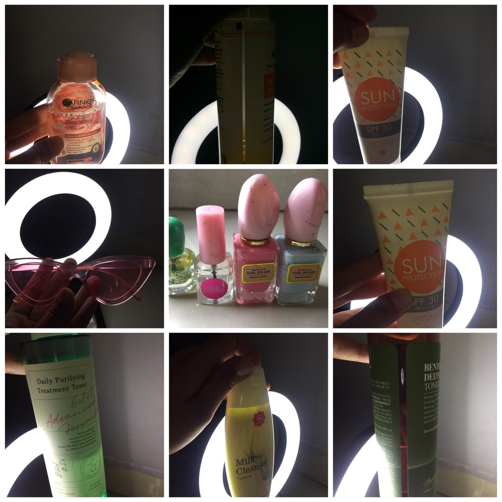 Jual preloved kleveru axis y ss emina kacamata nail polish/kutek miniso ...