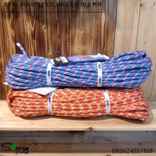 Jual Tali Karmantel Dinamis Beal Edlinger II 10,2 mm / 50 m Original ...