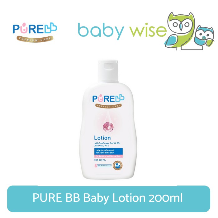 Jual PURE BB Baby Lotion 200ml | Shopee Indonesia