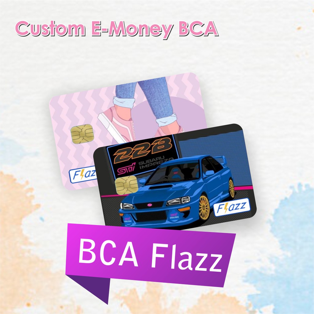 Jual Custom FLAZZ BCA 1 Muka Design Bebas | Shopee Indonesia