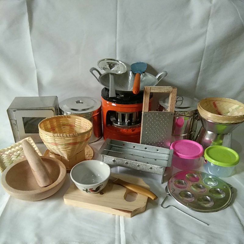 Jual Mainan Anak Masak Masakan Lengkap Paket Kompor Minyak Tanah Murah