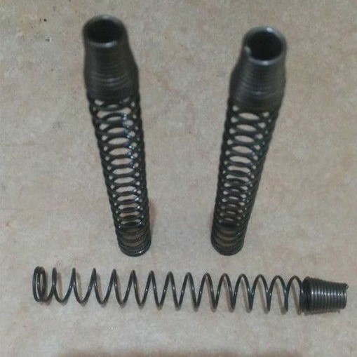 Jual Per / Spring Tekan Kerucut Baja Kawat 1 mm OD/OD 8/11 mm L 90 mm ...