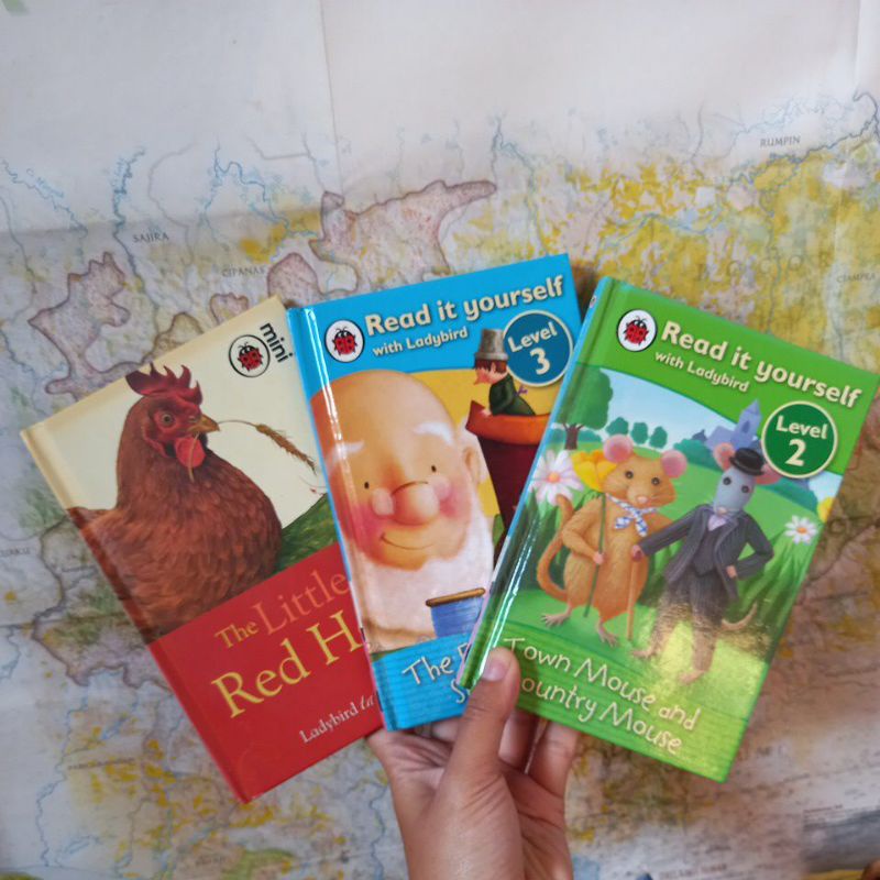 Jual mini ladybird THE LITTLE RED HEN, THE ELVES AND THE SHOE MAKER ...