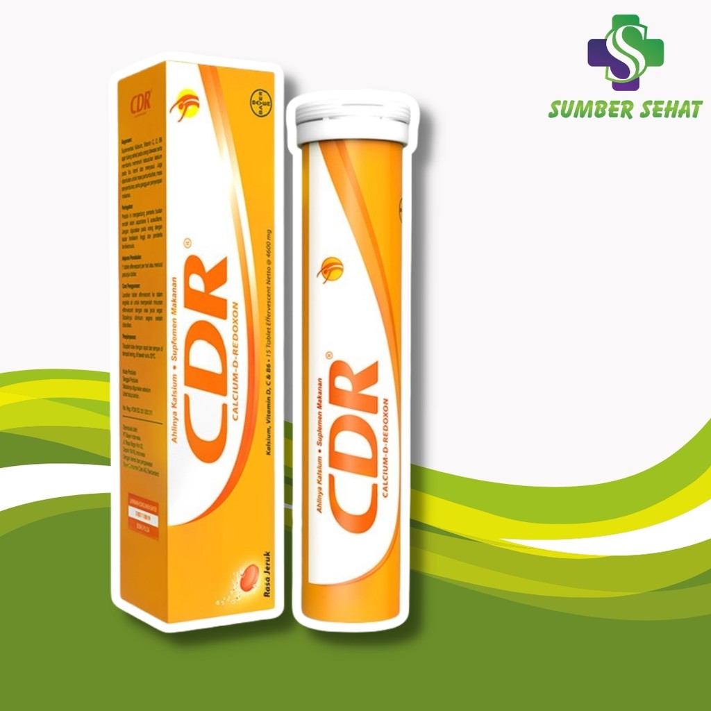 Jual CDR EFFERVESCENT JERUK 15 TABLET | Shopee Indonesia