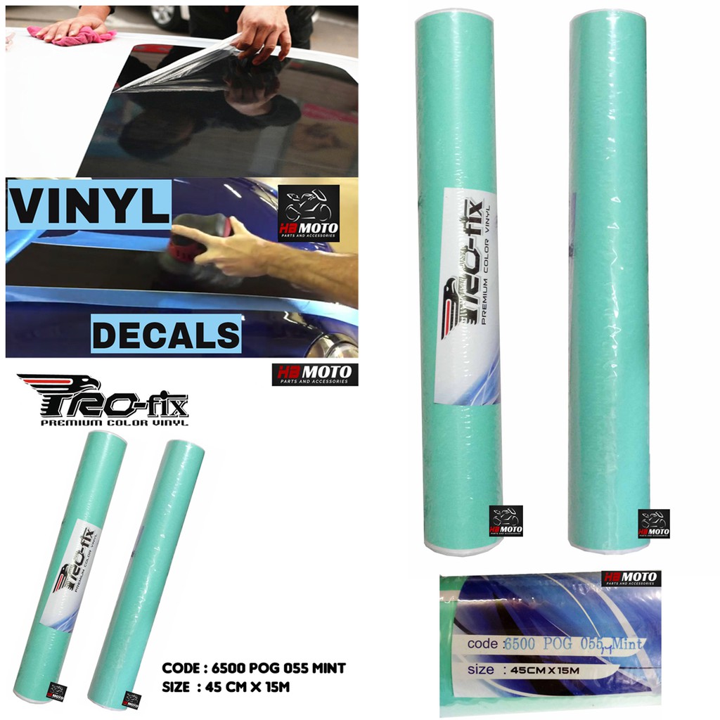 Jual Sticker Vinyl Profix Mint ( 6500 POG 055 )/ Scotlight Vinyl Profix ...