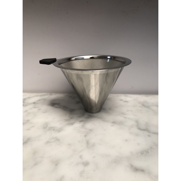 Jual saringan filter v60 stainless - coffee maker pour over v60 ...