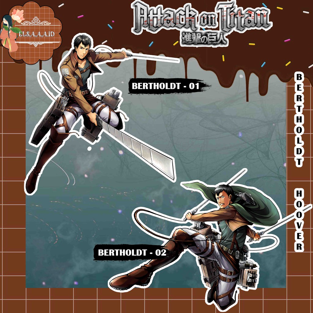 Jual Standee akrilik Attack on Titan / action figure Attack on titan ...