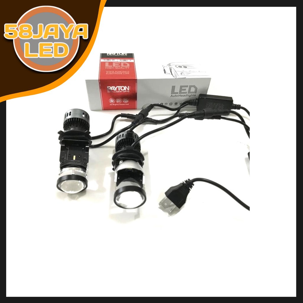Jual Lampu Mobil H4 Mini Projector Led RTD A86 High Lumens 2 Pcs ...