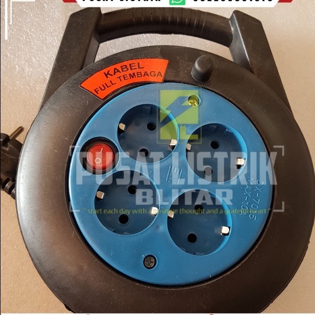 Jual Kabel Box Roll DEXTA 4 Lubang Arde DX-10 /kabel box roll 4 lubang ...