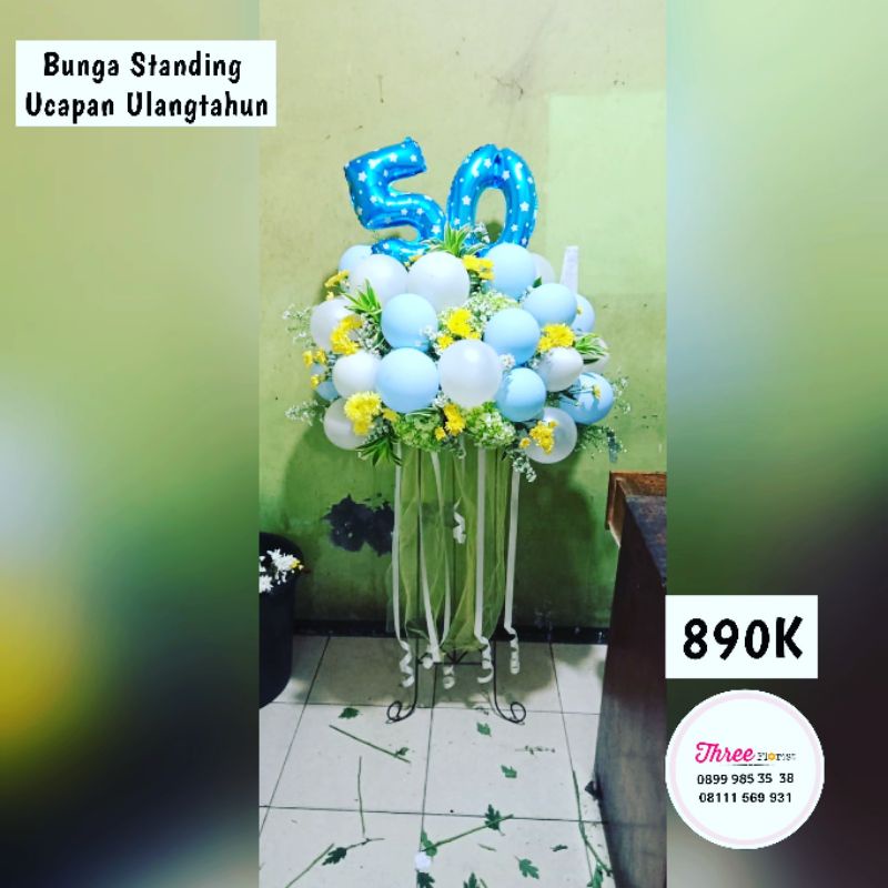 Jual bunga standing / bunga standing ucapan grandopening / bunga ...
