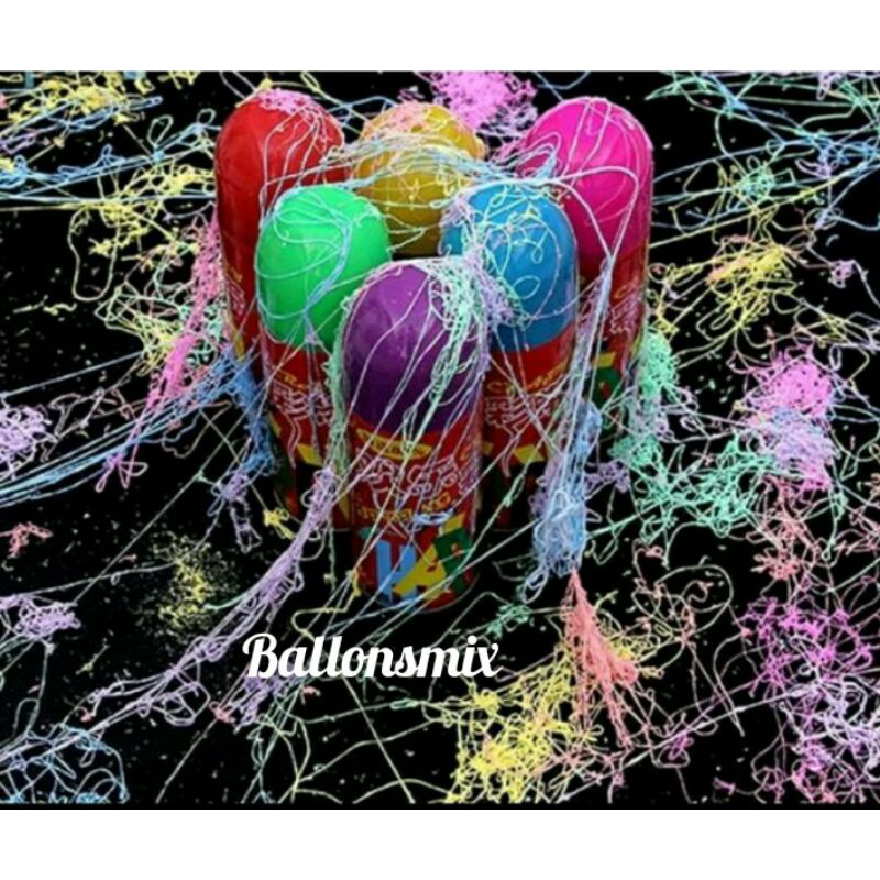Jual String spray / party string / crazy party / semprotan jaring ...