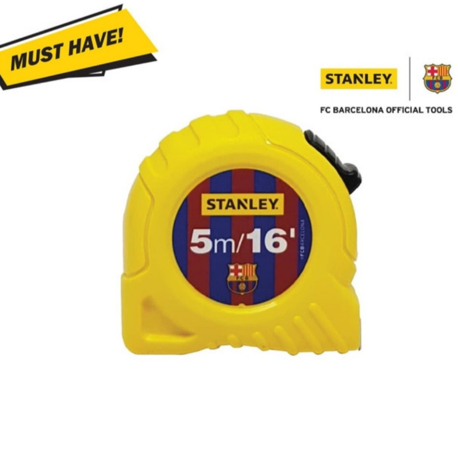 Jual Meteran Stanley 5m STHT30496-30L FCB Global Tape | Shopee Indonesia