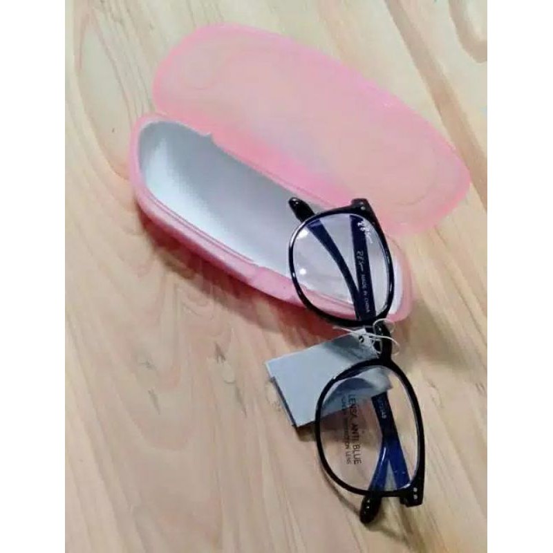 Jual KACA MATA BLUE RAY ANTI RADIASI SILAU ((free Box & lap)) | Shopee ...