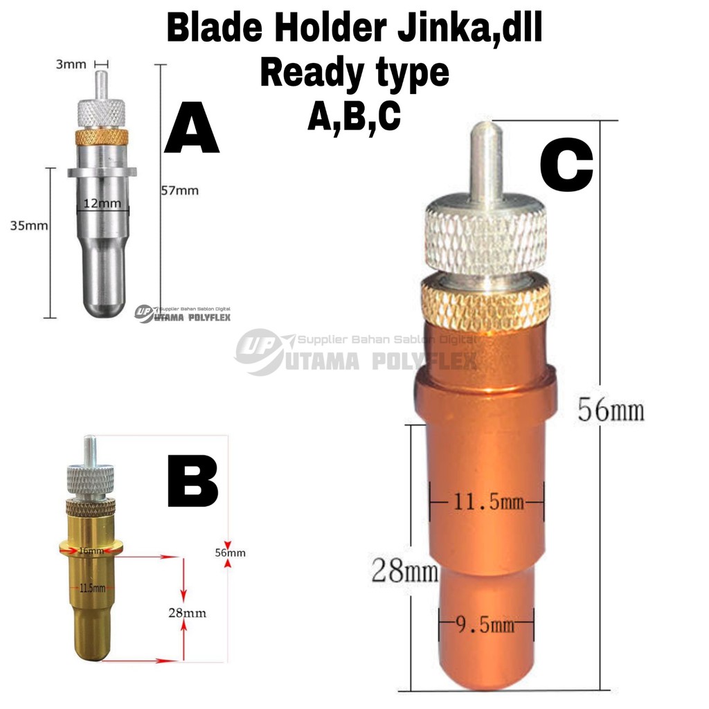 Jual Blade Holder / Holder Mata Pisau Cutting Jinka / Rumah Pisau ...