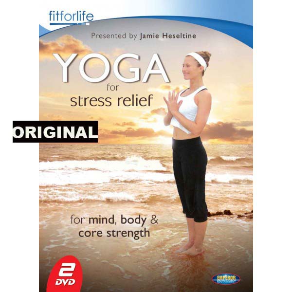 Jual YOGA FOR STRESS RELIEF For Mind,Body and Core Strength - Paket DVD ...