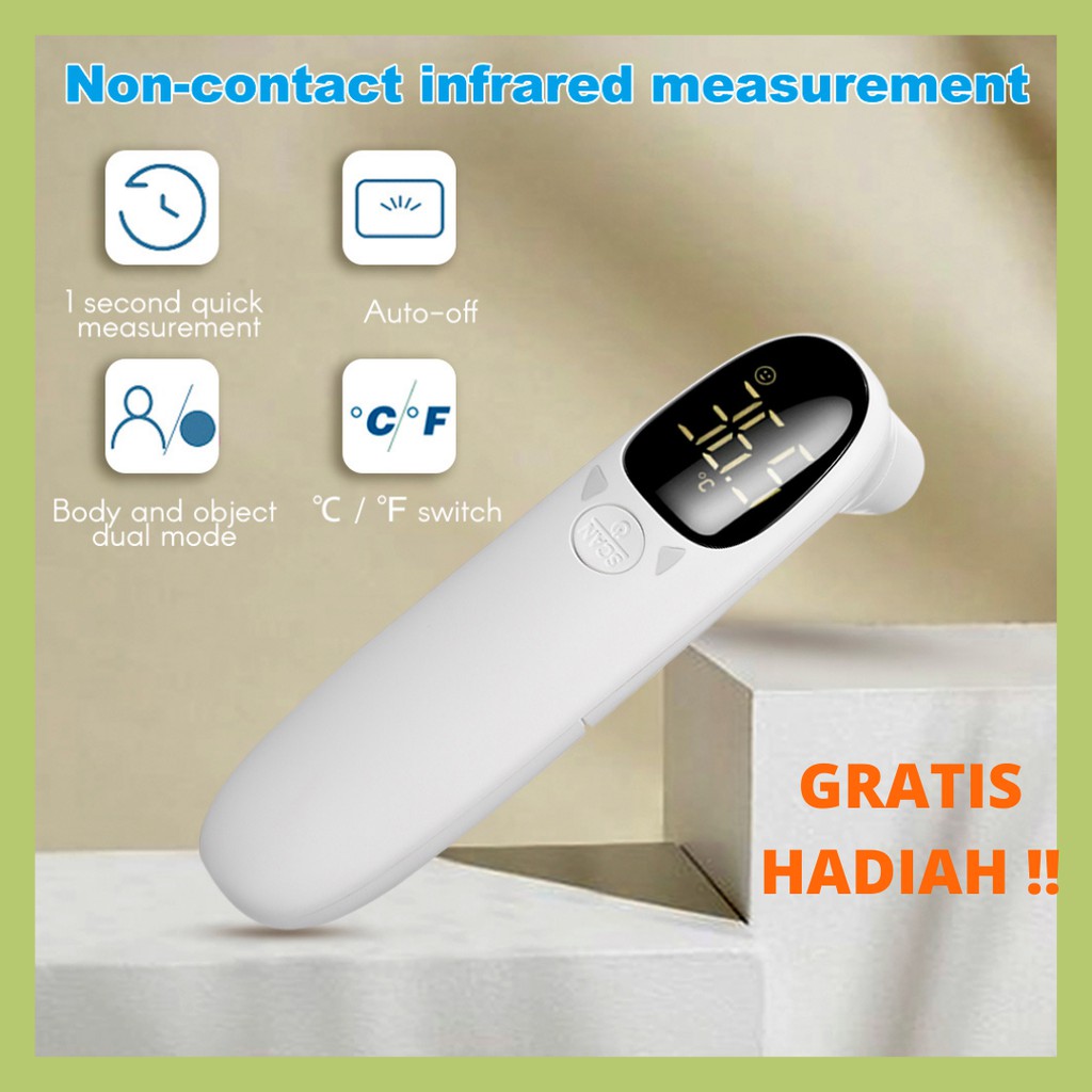 Jual BKRA Termogun Suhu Badan Cek Suhu Tubuh Cek Suhu Tembak Pengecek ...