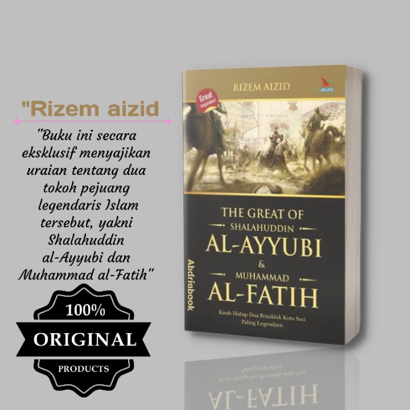 Jual Buku The Great Of Shalahuddin AL-Ayyubi & Muhammad AL-Fatih ...