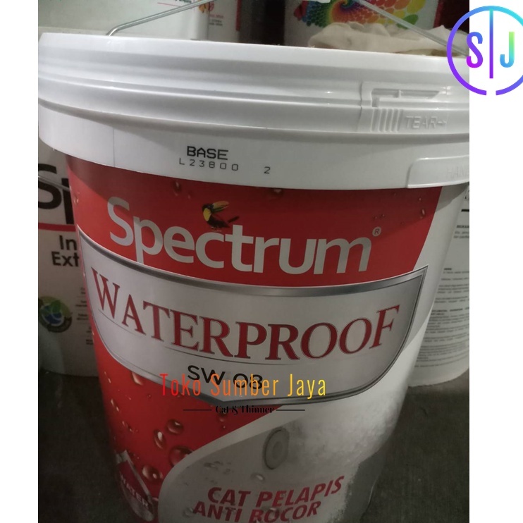 Jual Cat Spectrum Waterproof SW 08 Cat Pelapis Anti Bocor Pail 20Kg ...