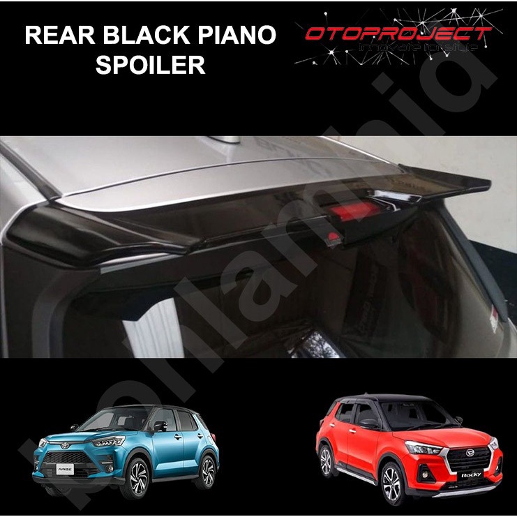 Jual Rear Spoiler Belakang mobil Raize Rocky Otoproject Sayap Belakang ...