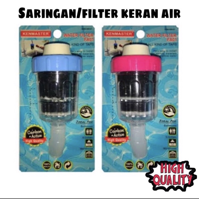 Jual FA-01 // KM009 jumbo BESAR Saringan keran air karbon Filter air KM ...