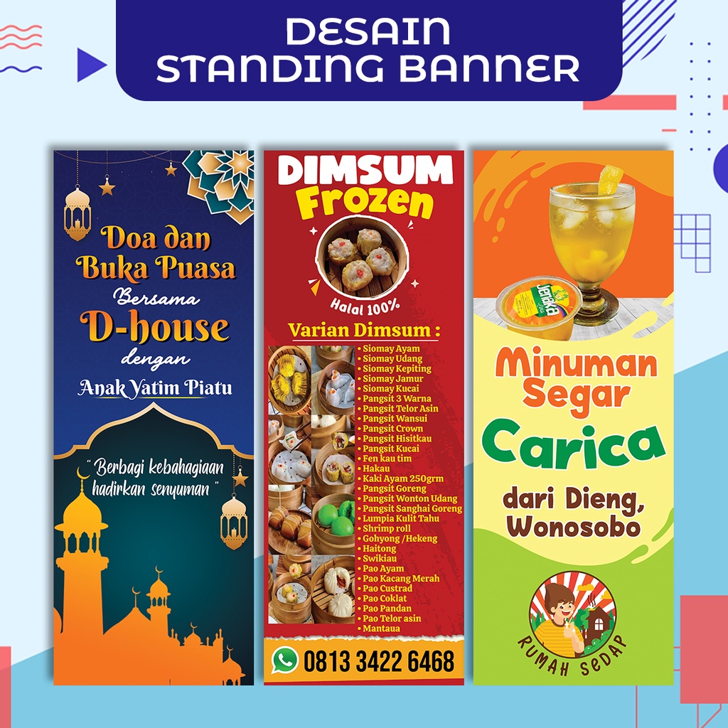 Jual JASA DESAIN SPANDUK / BANNER / KARTU NAMA | Shopee Indonesia