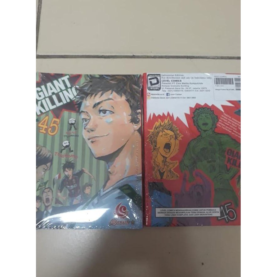 Jual Komik Seri : Giant Killing ( Tsujitomo & Masaya Tsunamoto ) List Best Seller | Shopee Indonesia