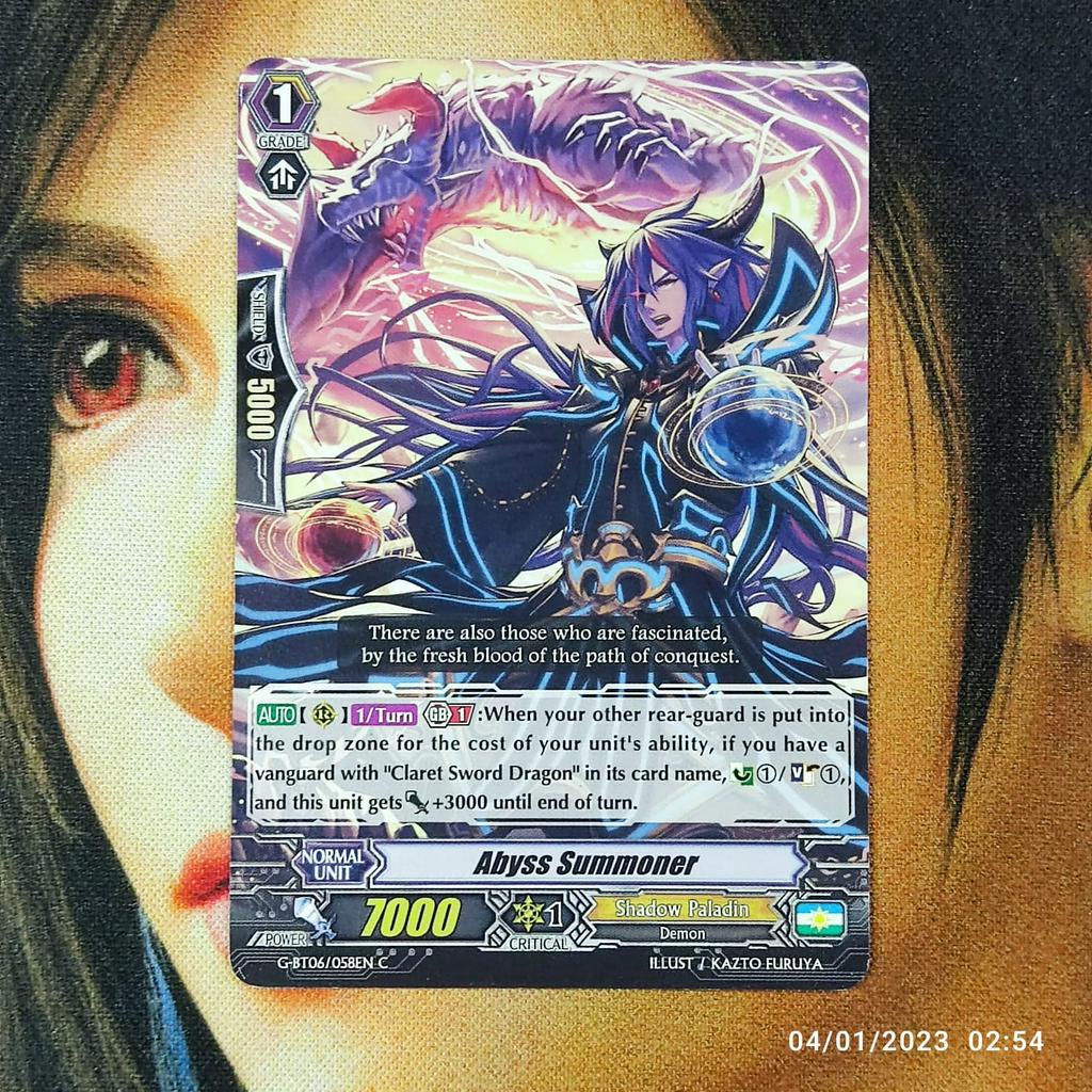 Jual vanguard abyss summoner G-BT06 C original | Shopee Indonesia