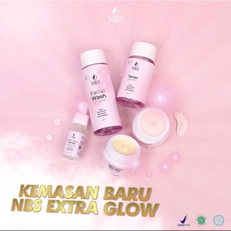 Jual NBS New Extra Glow + Extra Glow Serum | Shopee Indonesia