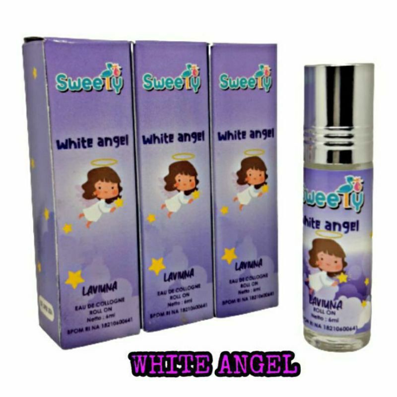 Jual Parfum Inspired Roll On Sweety White Angle 6 ml | Shopee Indonesia
