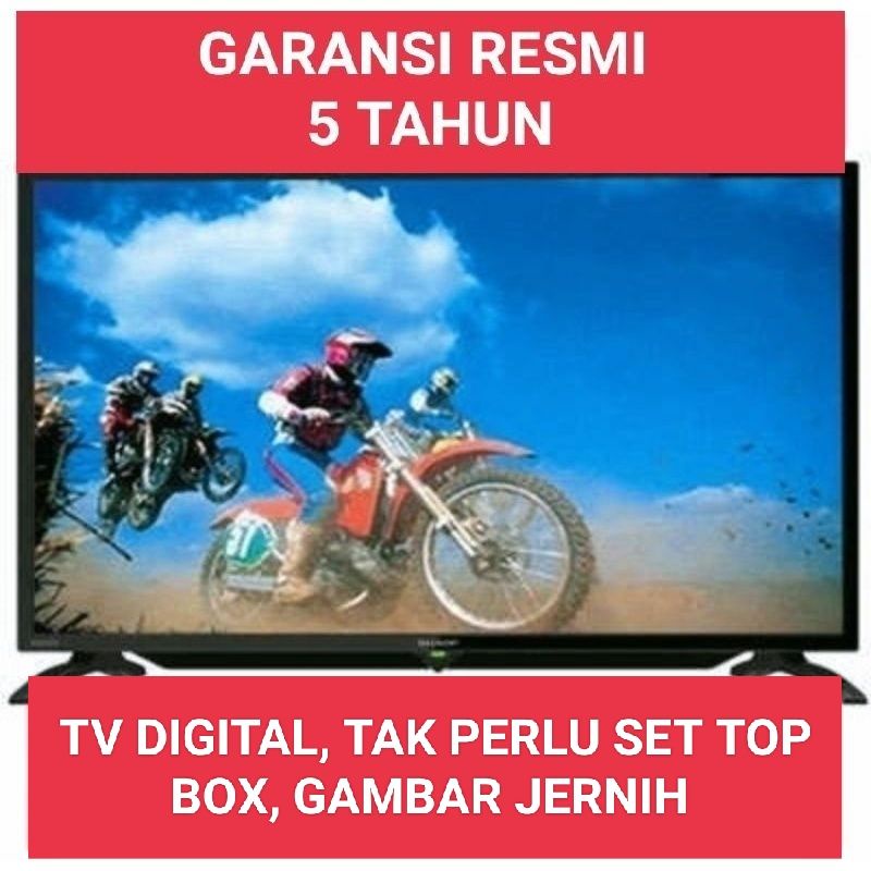Jual TV LED 32 INCH SHARP DIGITAL TIPE 32HD1500I TERMURAH GARANSI 5 ...