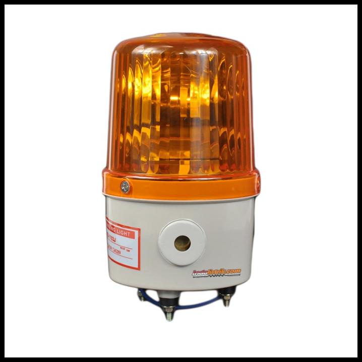 Jual Lampu Darurat Bohlam 4 " Rotary Warning Light + Buzzer 24V Dc Tab ...