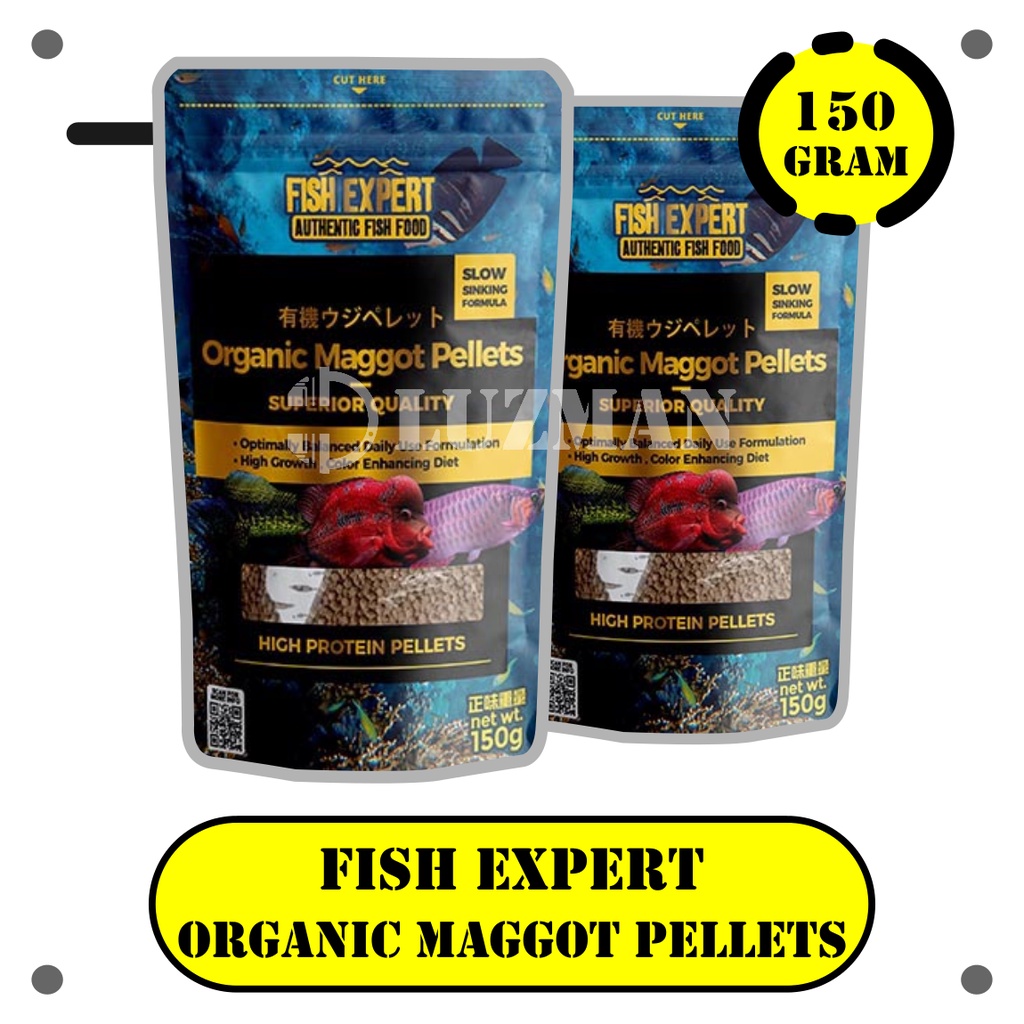 Jual FISH EXPERT - Organik Maggot Pellets Pelet Tepung Maggot Pelet ...