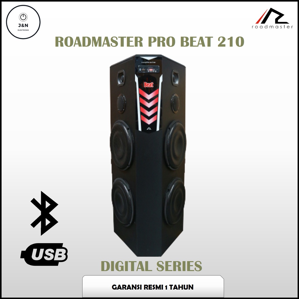 Jual SPEAKER AKTIF ROADMASTER PRO BEAT 210 DIGITAL SERIES | Shopee ...