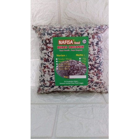 Jual Beras Mix (Diet) Organik Nafisa | Shopee Indonesia