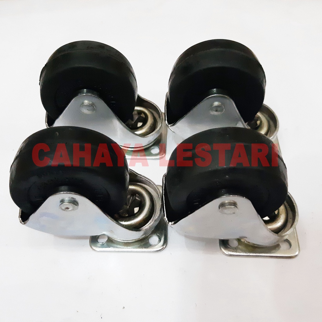 Jual Roda Karet Bulat / Rubber Wheel / Roda Caster SKK UG 50 R (Tanpa ...