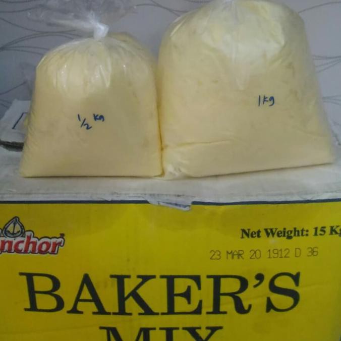 Jual Baker's mix | bakers mix |Anchor Baker's mix repack 1kg | Shopee ...