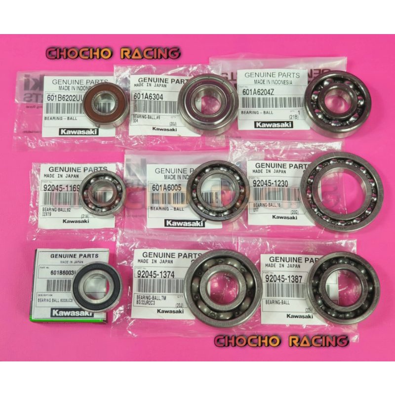 Jual BEARING BERING LAKER LAHER MESIN BAWAH SET FULLSET NINJA 150 R SS RL RR OLD ZX CBU ORIGINAL ...
